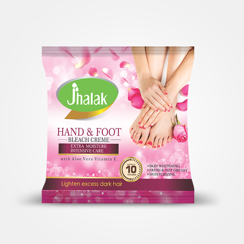 JHALAK HAND & FOOT BLEACH CREAM SACHTY – Beauty Icon Group